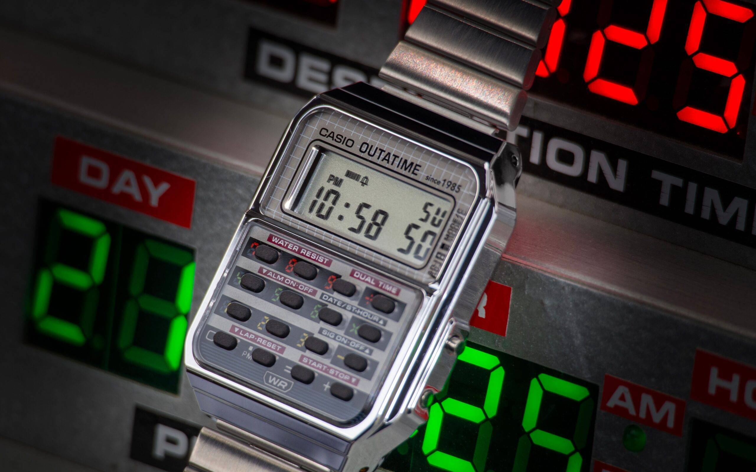 Casio Lanza Un Reloj Inspirado En Volver Al Futuro Que Hará Las ...